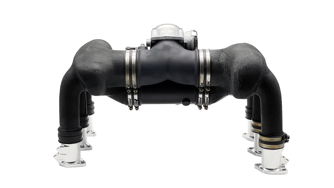 Drive by wire inlet conversion kit with inlet manifold runners. Porsche ...