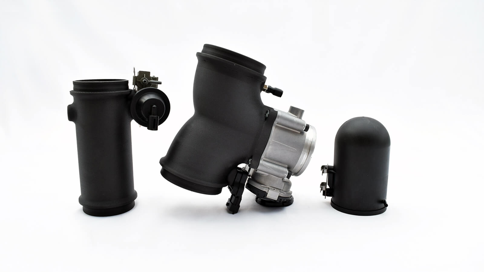 Drive by wire inlet conversion kit with inlet manifold runners billet ...