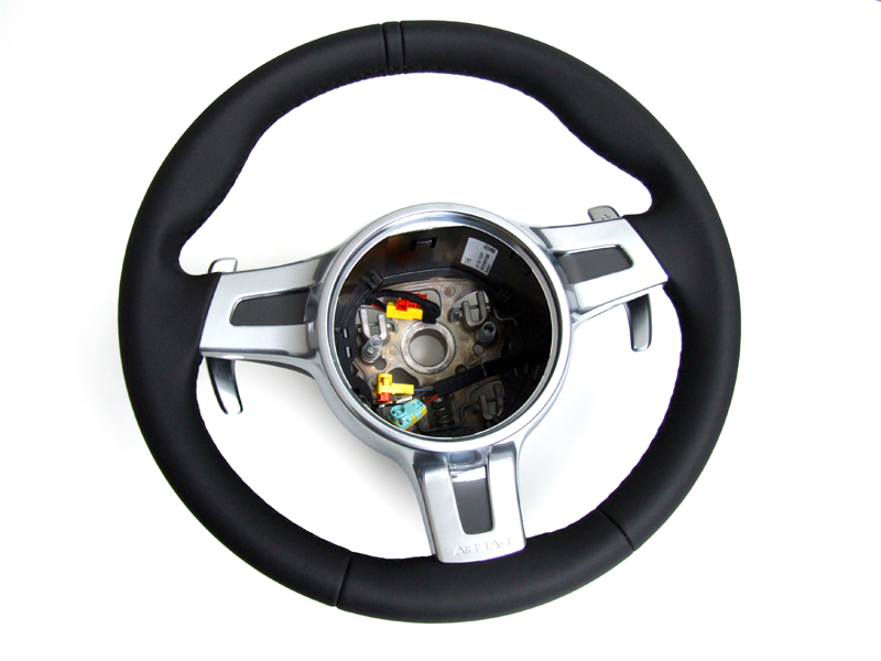 Steering Wheel 3-spoke Sport with paddle shift. Porsche 987 / 997 PDK ...