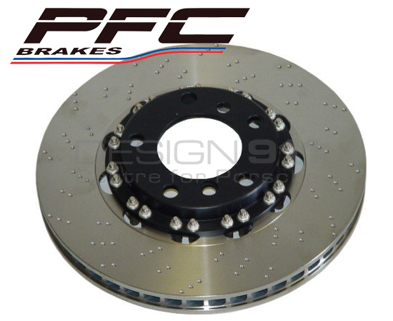 PFC Two-Piece Floating 'Direct Drive' Front DIMPLED Brake Discs for ...