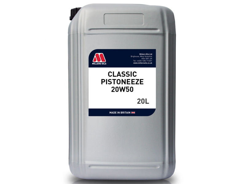 Millers Classic Pistoneeze 20W-50 Engine oil for Porsche 356 914 911 ...