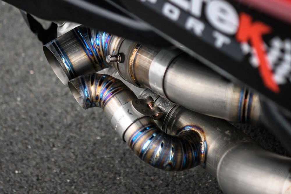 Milltek SSXPO156 Milltek titanium sports exhaust silencer bypass ...