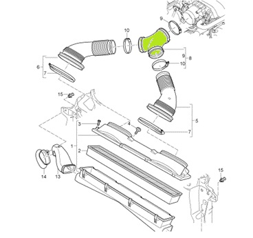 Comprar Porsche Panamera 970 MK1 (2009-2013) Panamera 4S V8 4.8L ...