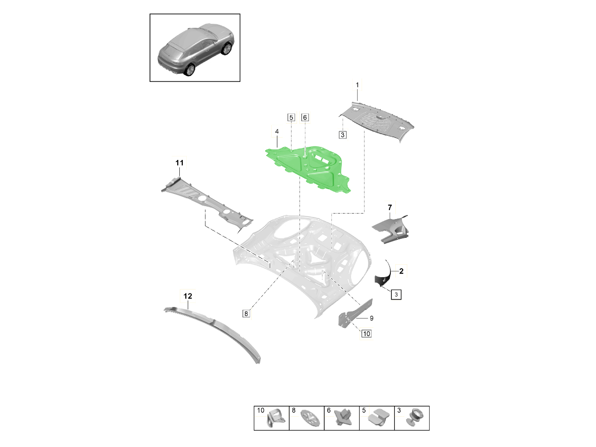 Genuine Porsche & Aftermarket Sound Proofing | Acoustic Insulation ...