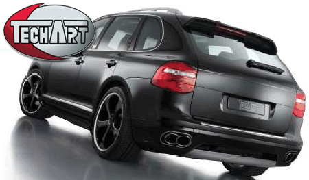 TechArt Rear Skirt I. Porsche Cayenne (957) - 055100510009 | Design 911