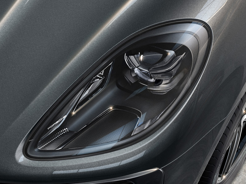 Black led headlamps Porsche Macan LHD 95B04490511 - 95B04490511 ...