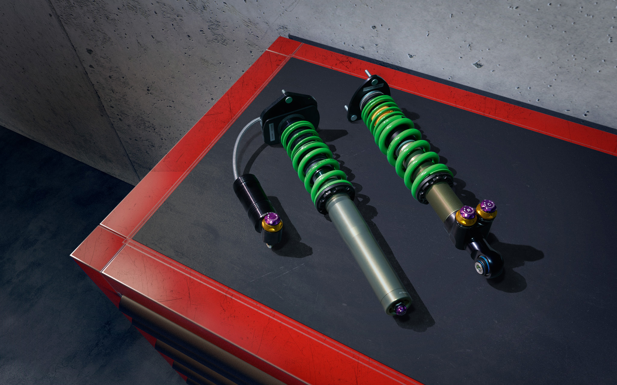 Manthey Performance Coilover Suspension. Porsche 991.2 GT3 RS ...