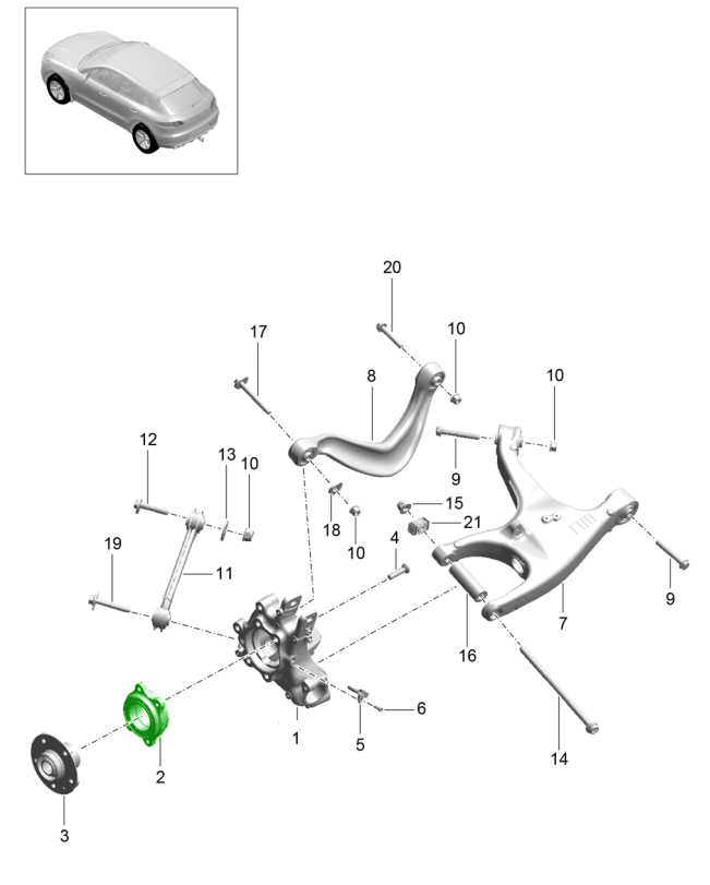 Porsche Wheel Bearings & Kits | Design911 Suspension Components for ...