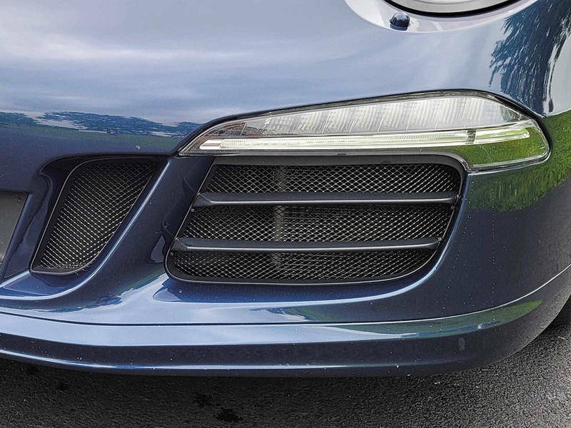 Front bumper side grille wire mesh kit Porsche 991.1 GTS - 991.1GTS ...