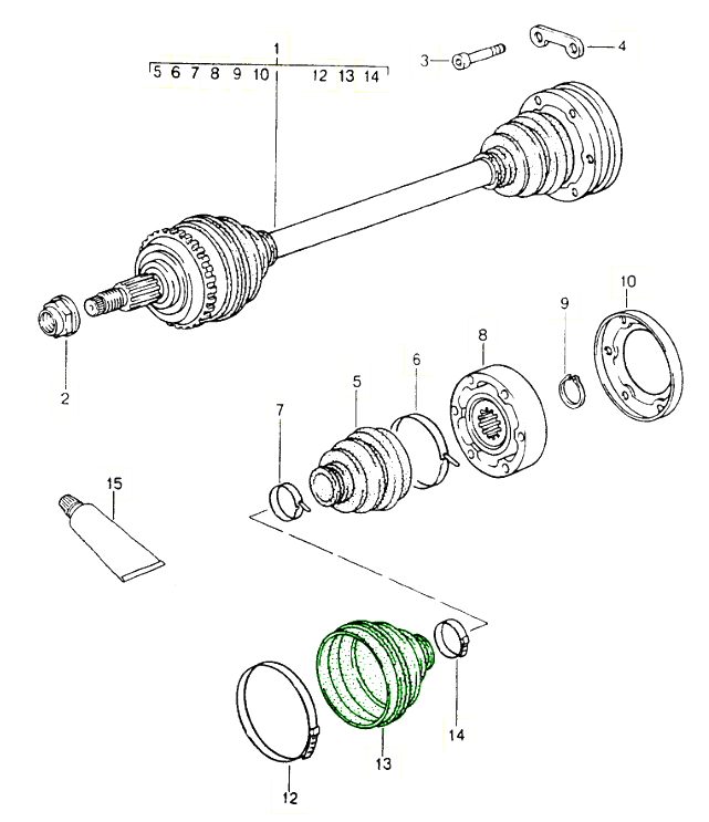 Buy Porsche 964 (911) (1989-1994) CV Boots and Kits | Design 911