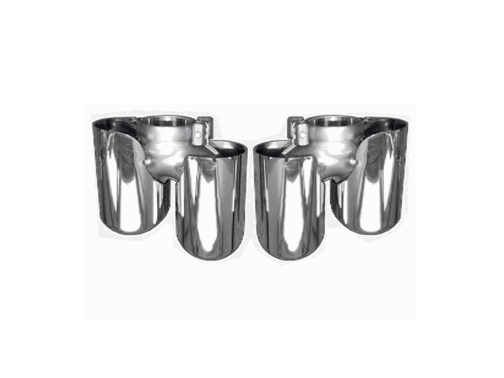 Porsche 991 Exhaust Tail Pipes SPORT Version 99104420010 - 99104420010 ...