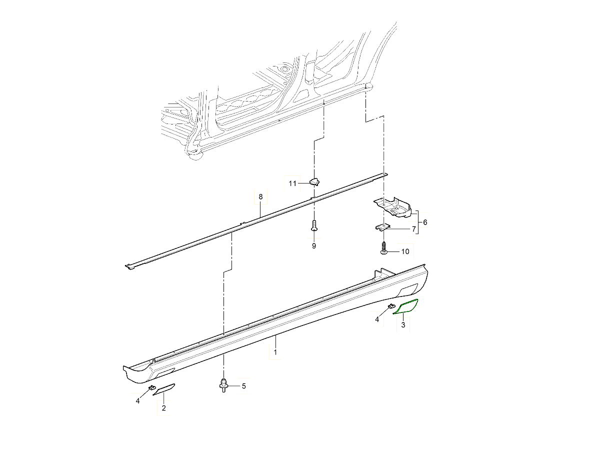 Original Porsche Part - 955559824007E9 | Design 911