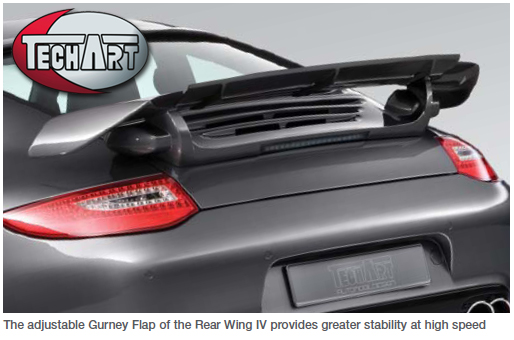 TechArt Rear Spoiler Type IV. Porsche 997 Carrera - 097100830009 ...