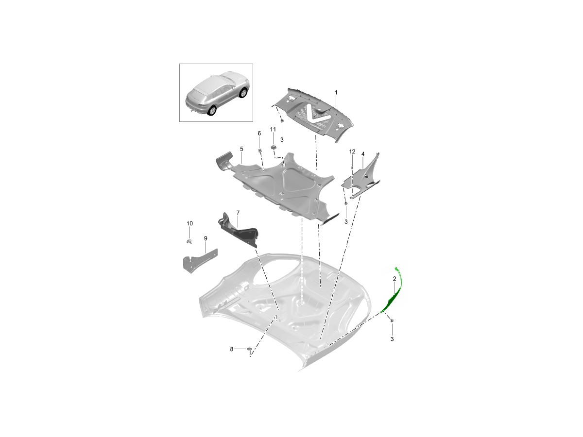 Buy Porsche Macan (95B) MK1 (2014-2018) Plastic Covers | Design 911