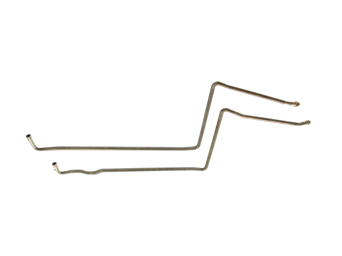Finned brass solid oil lines feed and return. Porsche 911 - 93020704646 ...