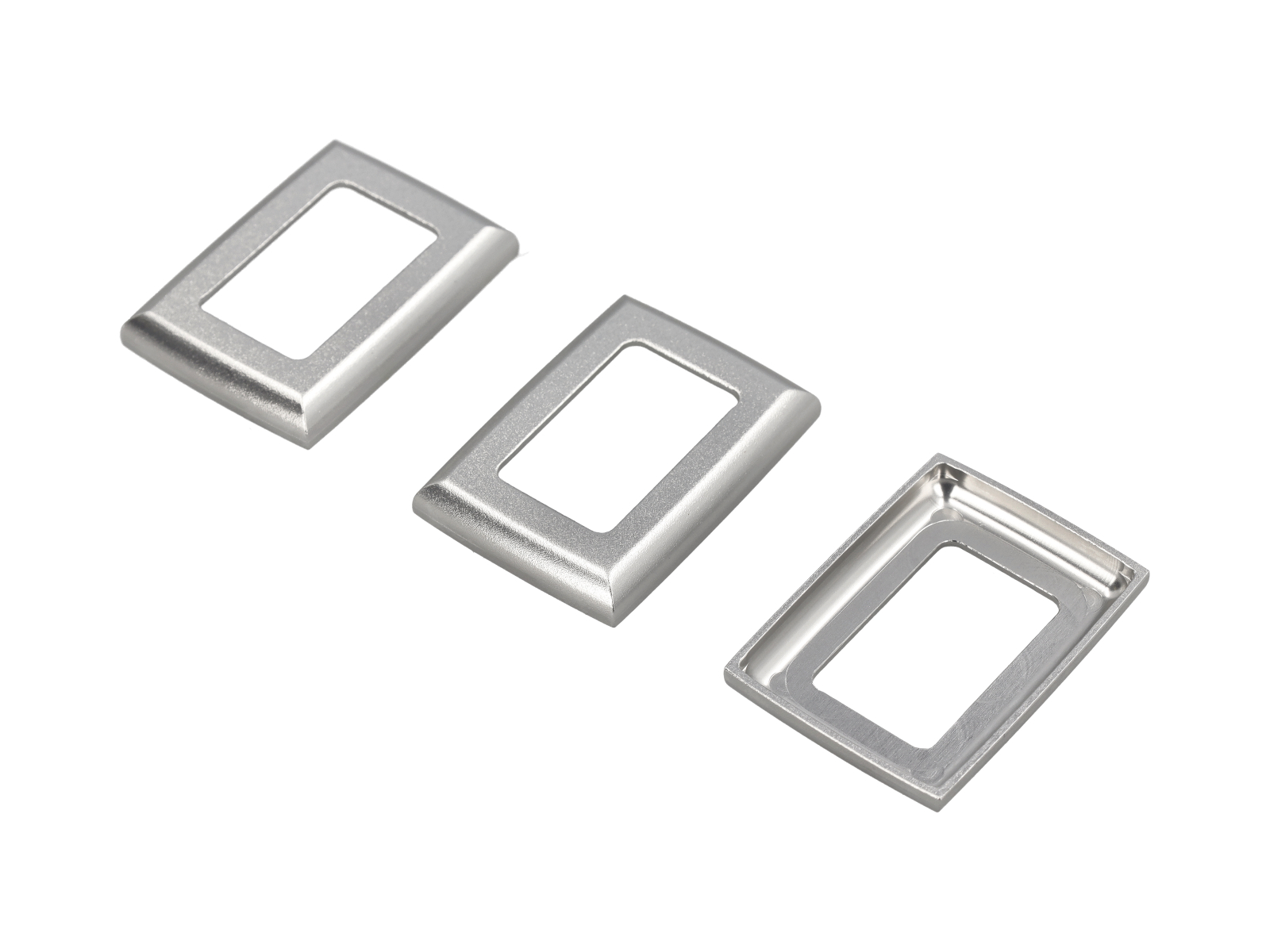 Window switch surround Set of 3 in Alloy. Porsche 911 / 964 / 993 ...