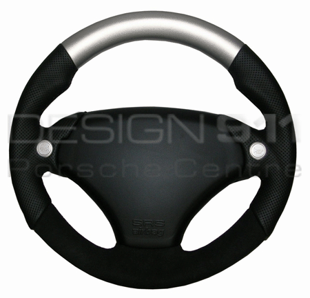 Steering Wheel Club - Black Leather - RAID - 70167 | Design 911
