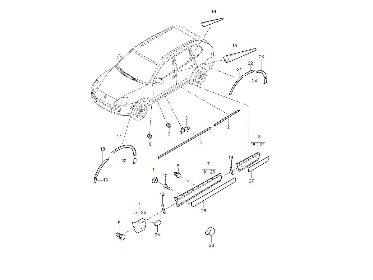 Buy Porsche Cayenne 9PA1 (957) 2007-2010 Cayenne 3.0L Diesel 2007 ...