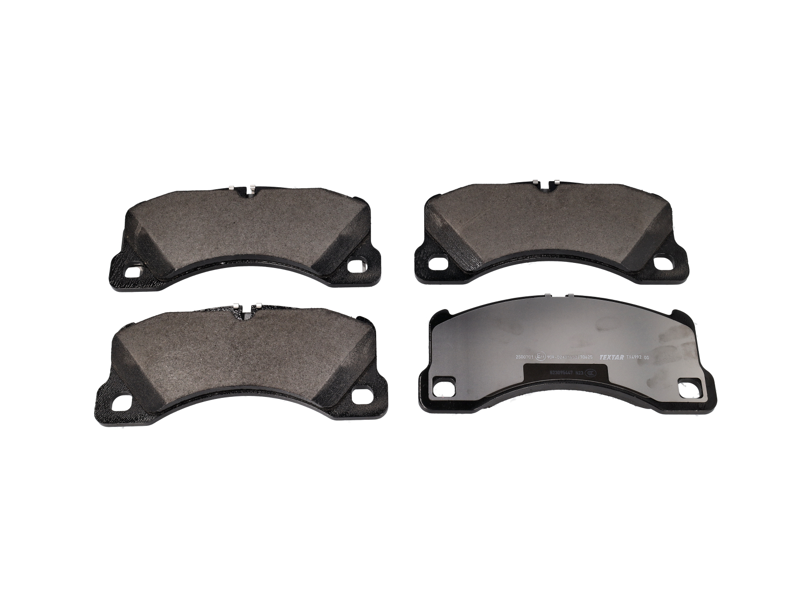 TEXTAR 2500701 Porsche 95835193910 Brake pads Front for Porsche 958 ...