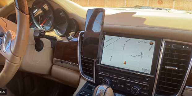 ExactFit Magnetic Phone Mount. Porsche 970 Panamera wireless charging ...