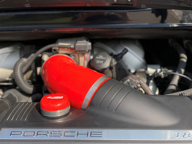 Porsche 996 DO88 Fresh air intake hose kit KIT201 - KIT201BLK | Design 911