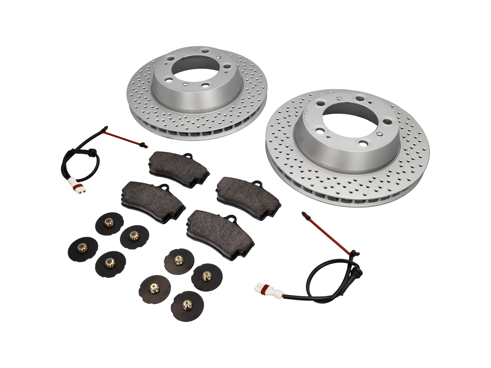 REAR Brake Pads and Brake Disc Package. Porsche Boxster 986 S ...