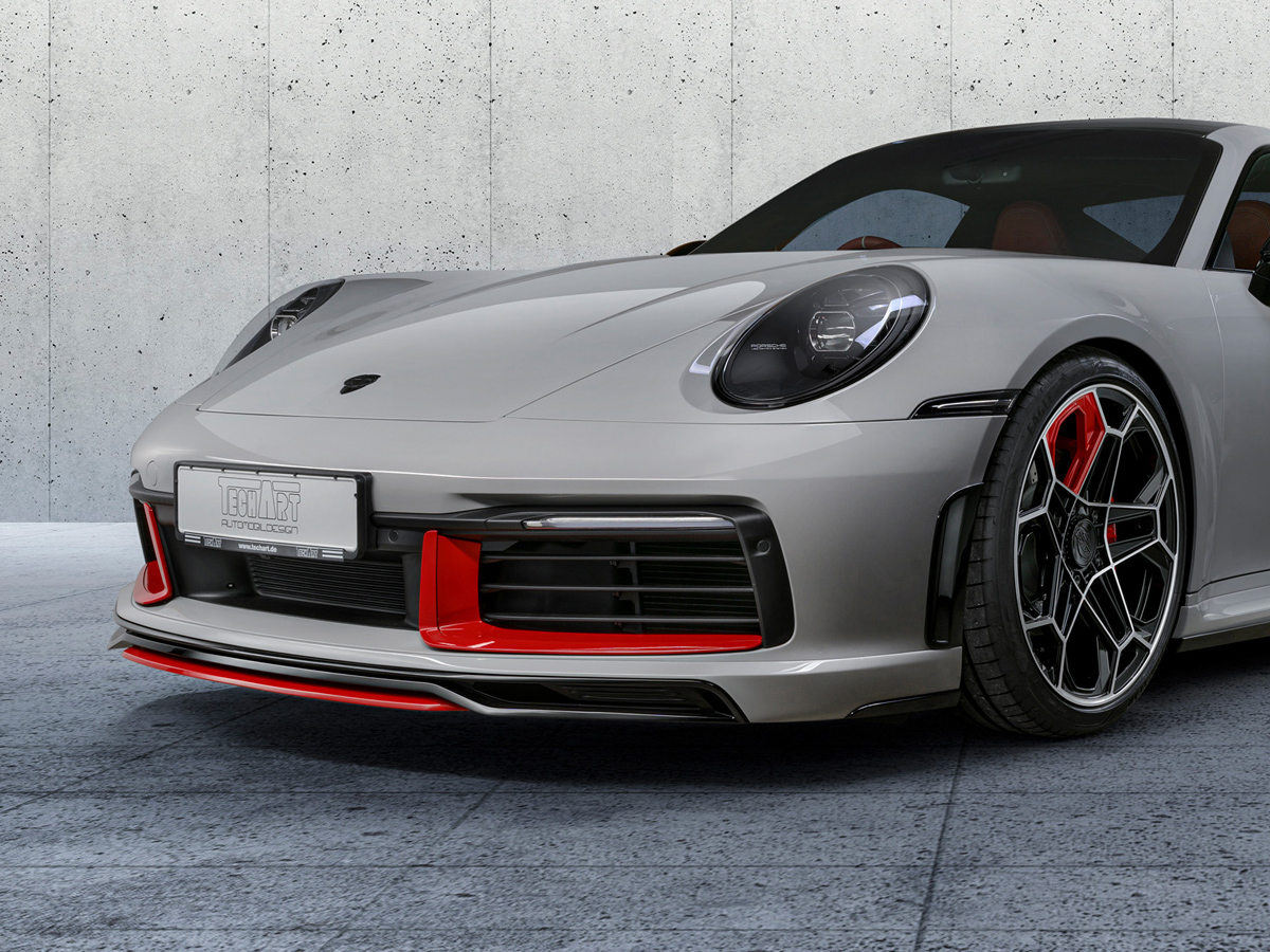 TechArt 092.100.110.009 front bumper air frames for Porsche 992 ...