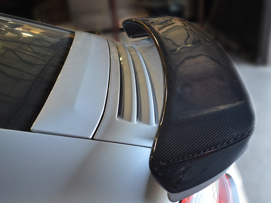 Porsche 997 Turbo Rear Wing Add-on Type II Carbon Fiber - AP-997TT-612 ...
