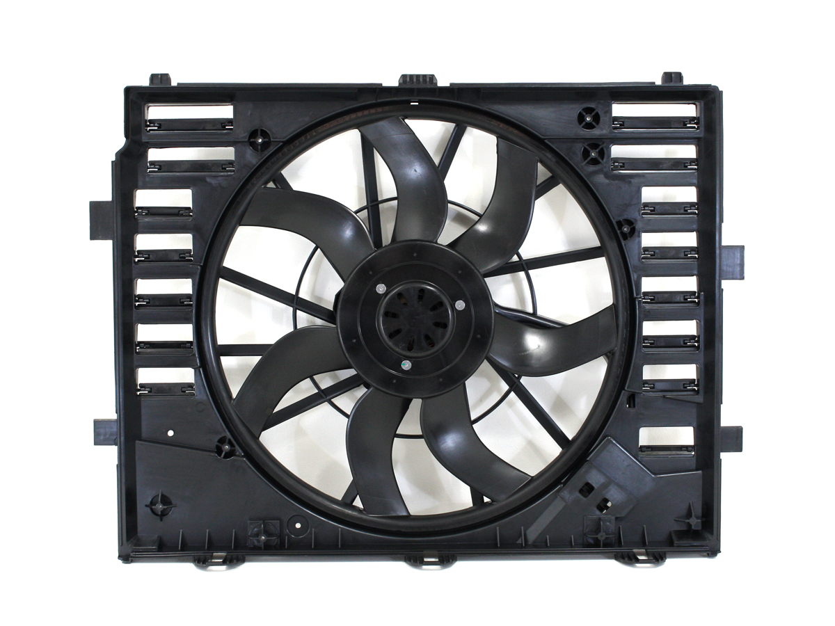 Porsche Cayenne Wasserkühler Luftkanal mit Lüfter 95810606120 ...