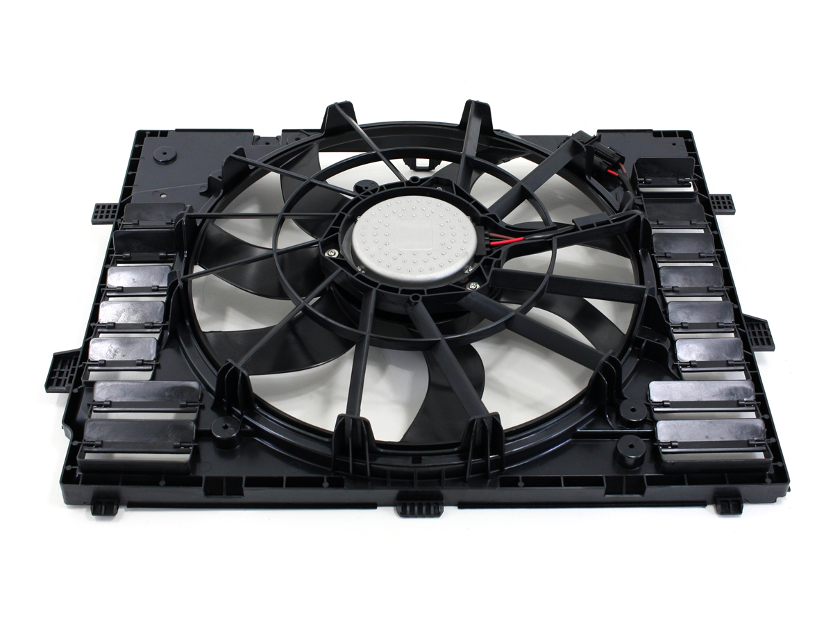 Porsche Cayenne Wasserkühler Luftkanal mit Lüfter 95810606120 ...