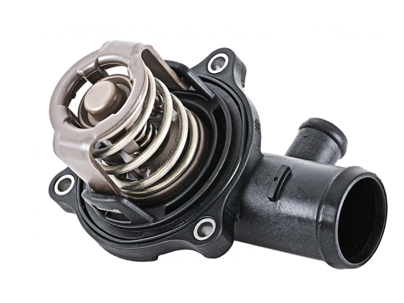 Porsche Cayenne Diesel Water pump thermostat housing with insert and ...