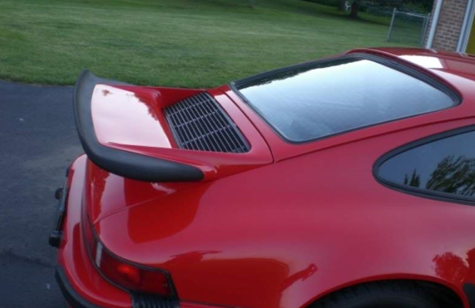 Rear Spoiler Rubber 930 Turbo 3.0L Porsche 911 Turbo 1974-89 ...