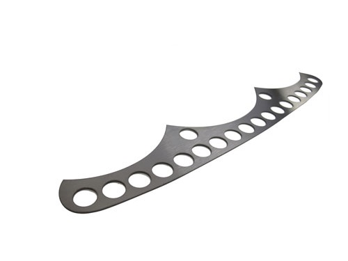 Rennline Stainless Steel Indicator light cover - DA65BRUSHED | Design 911