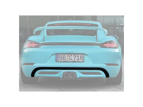 TechArt 082.121.510.009G and 082.121.510.009M TechArt carbon fibre rear ...