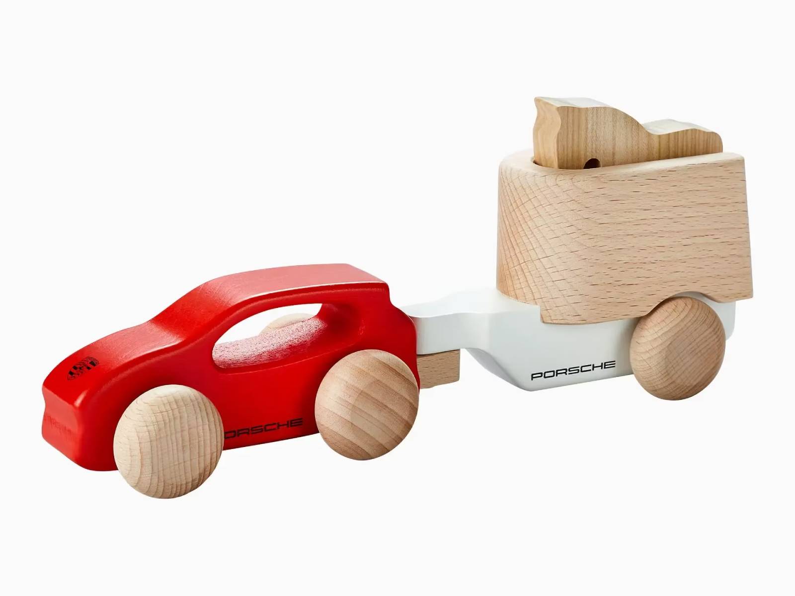 WAP0406210RCAY Wooden Toy Car - Cayenne With Horse Trailer ...