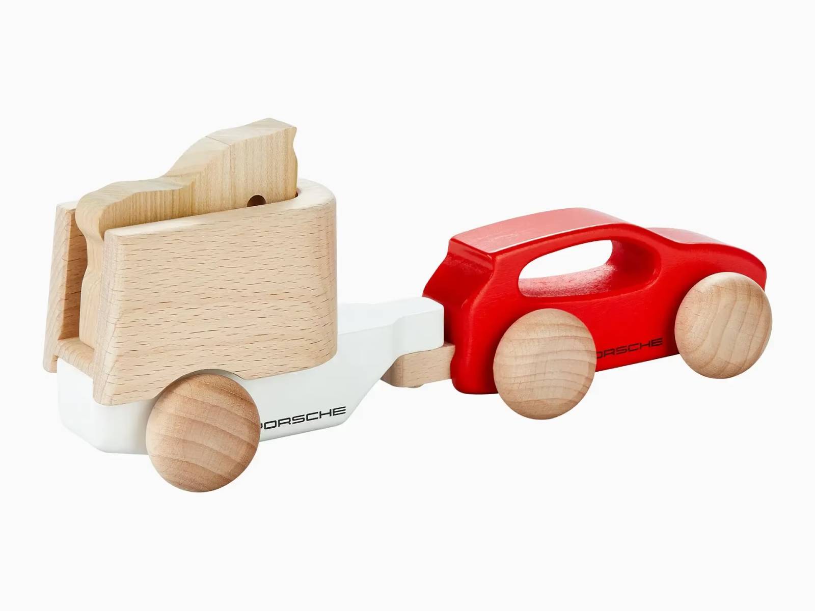 WAP0406210RCAY Wooden Toy Car - Cayenne With Horse Trailer ...