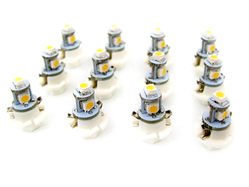 Dash Board LED Bulb Set of 12 B8.4 Vintage White 96463192099 ...