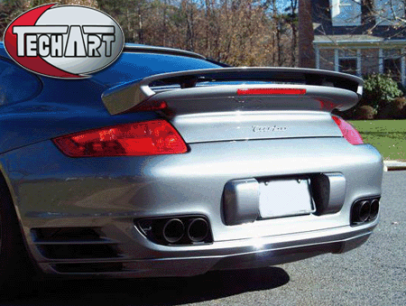 TechArt Rear Spoiler Type I. Porsche 997 Turbo - 097100880009 | Design 911
