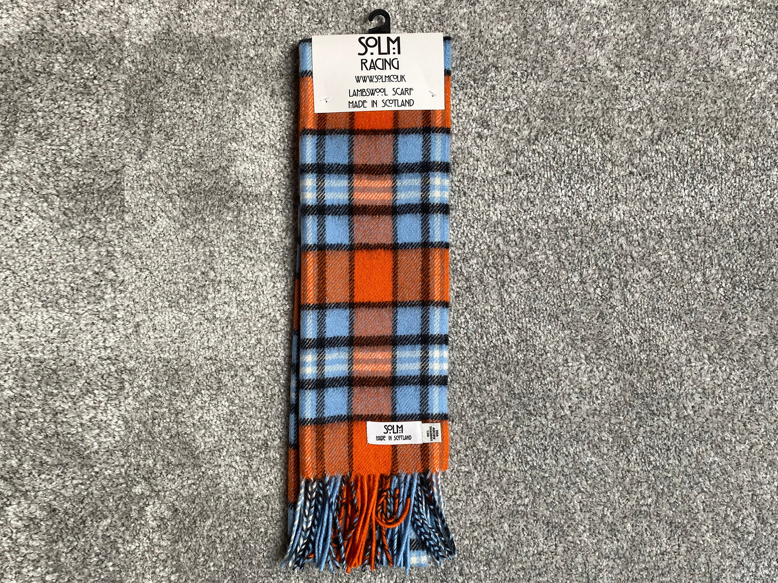 SOLM Lambswool Scarf (Racing) - SOLM-SCARF-R | Design 911