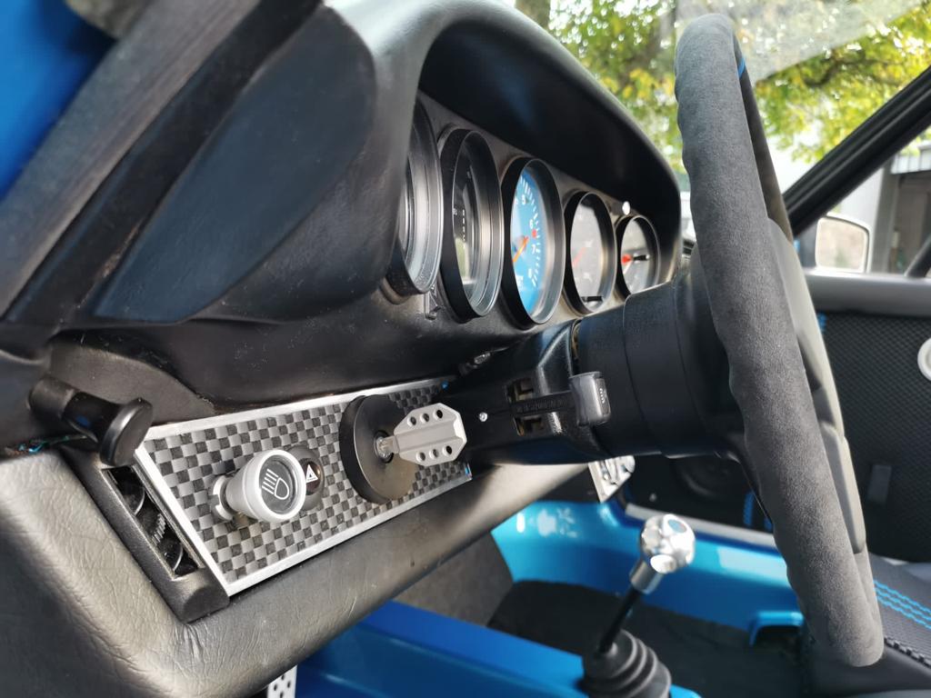 Dashboard aluminium trim frame. Porsche 911 (G-model) 1974-89 ...