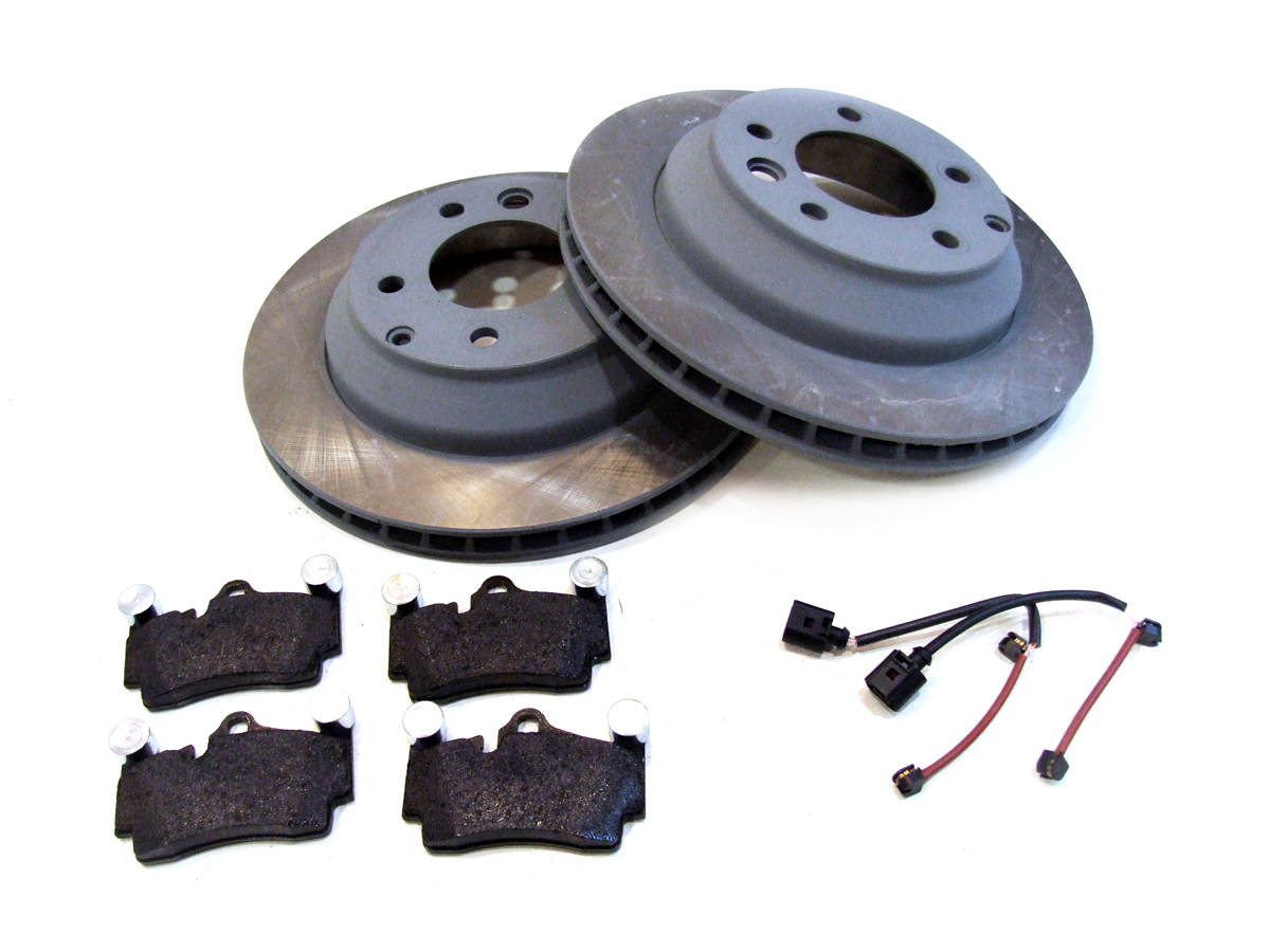 REAR Brake Pads and Brake Disc Package. Porsche Cayenne 958 turbo ...