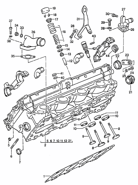 Cylinder Head / Camshaft Carrier | Design 911