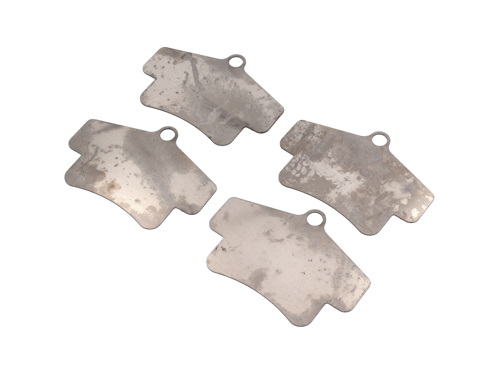 Buy Porsche Boxster 986/987/981 (1997-2016) Titanium Brake Pad Shields ...