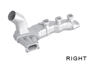 Porsche 964 Exhaust Heat Exchangers RIGHT 96421104004 - 96421104005 ...