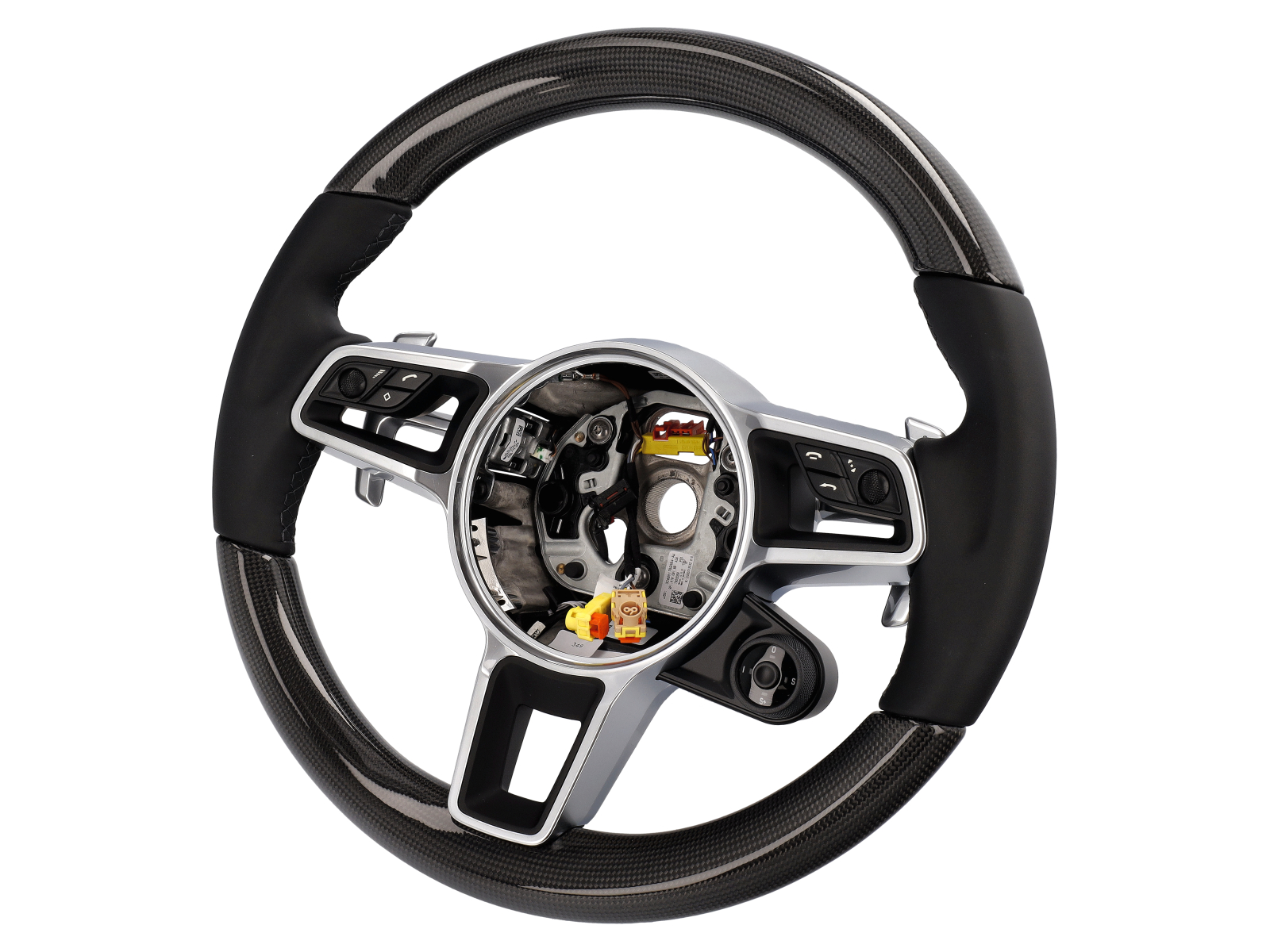 Porsche 991 Sports Multi-function steering wheel in Carbon ...