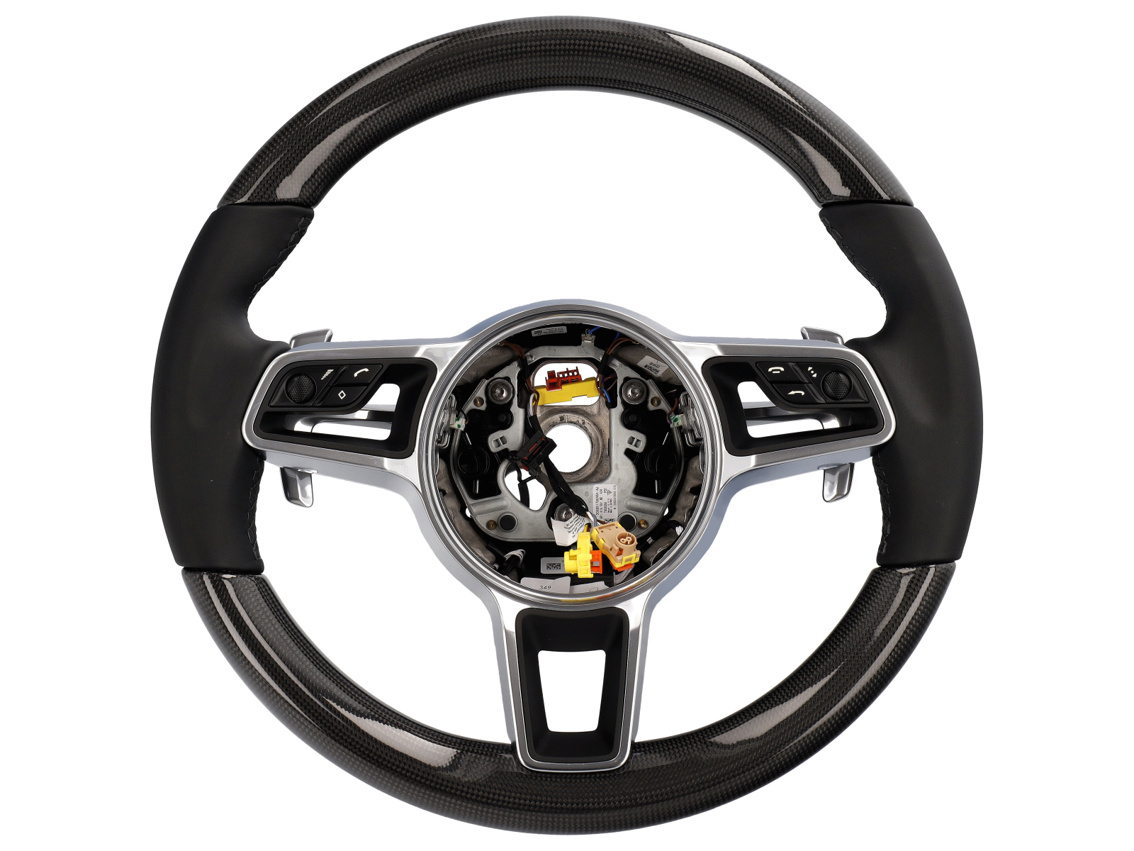 Porsche 991 Sports Multi-function steering wheel in Carbon ...