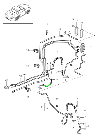 Buy Porsche 996 (911) (1997-2005) 996 GT3 RS 2003-04 Caliper and Brake ...