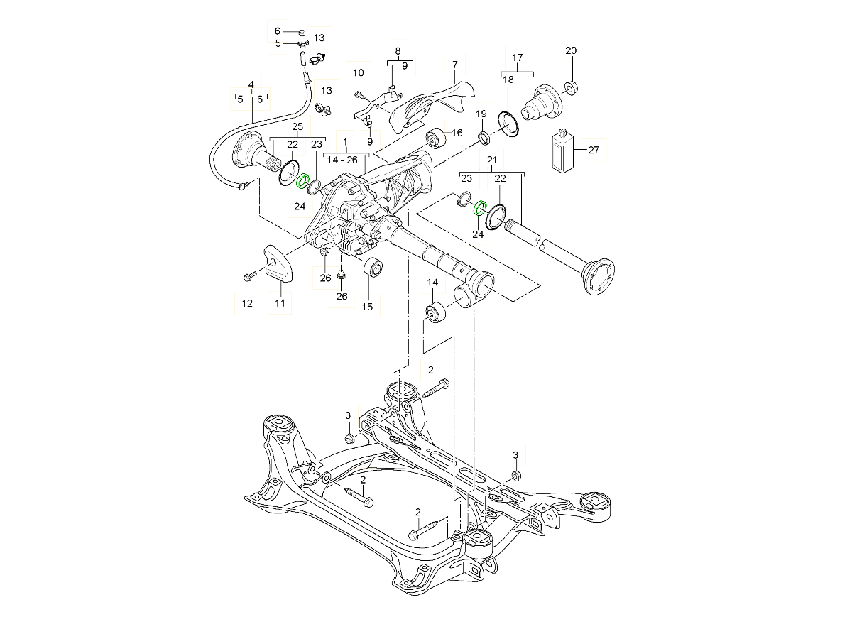 Buy Porsche Cayenne 92A (958) 2010-2017 958 Cayenne V6 3.0L Diesel ...