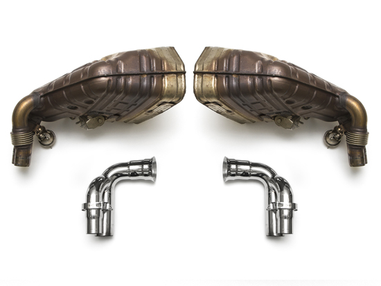 Fabspeed Side Muffler Bypass Pipes (Non-Valved) Porsche 997 GT3 / GT3RS ...