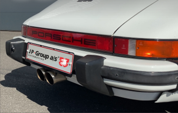 Sports exhaust set with "GT3" style tail pipes (no tinware mods needed ...